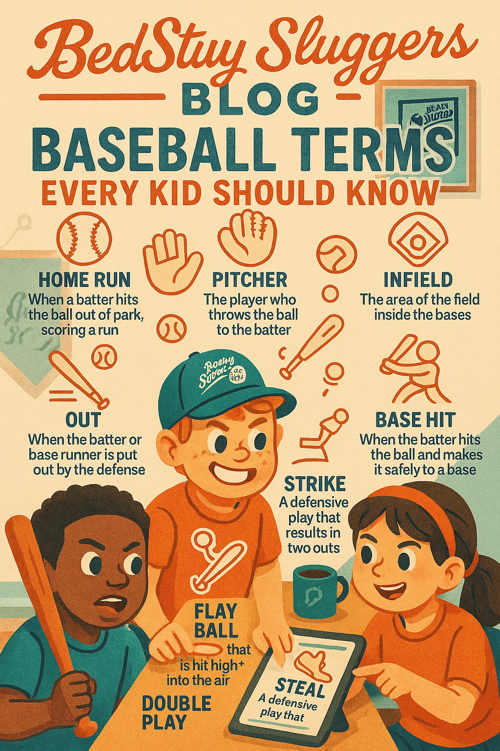 🧠 Baseball Terms Every Kid Should Know - Bedstuy Sluggers Baseball ...